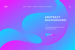 Login page abstract background vector free download