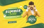 Selling flyer template vector free download