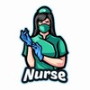 Operating room nurse cartoon icon vector free download