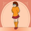 Scooby Doo velma cartoon vector free download
