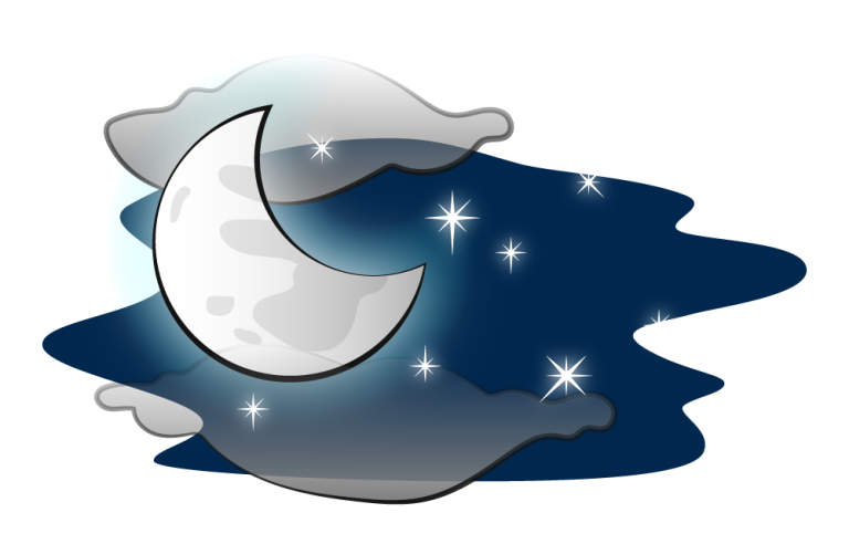 Night sky clipart free download