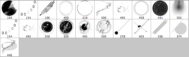 Brushes Distorted Photoshop Brushes free download