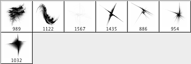 Explosion II Brushset Photoshop Brushes free download
