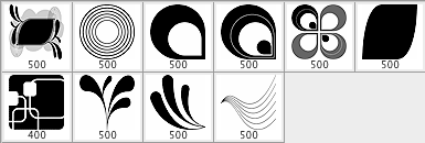 shapes Photoshop Brushes free download